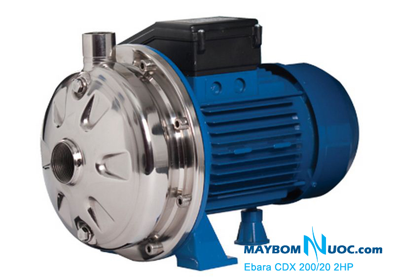 Máy bơm ly tâm 1 tầng cánh Ebara CDX 200/20 2HP | Maybom.com